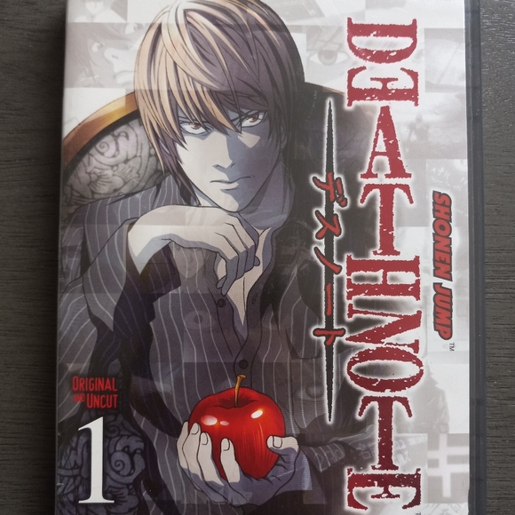 Viz Media | Media | Shonen Jump Death Note Original And Uncut Dvd Vol ...